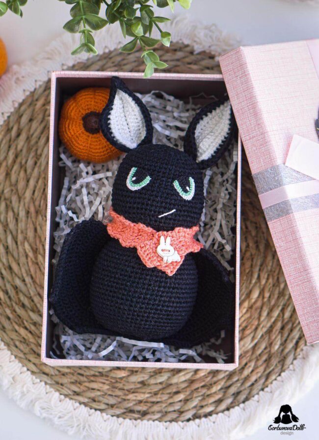 Easy Crochet Bat Pattern | No-Sew Designs By GorbunovaDolls